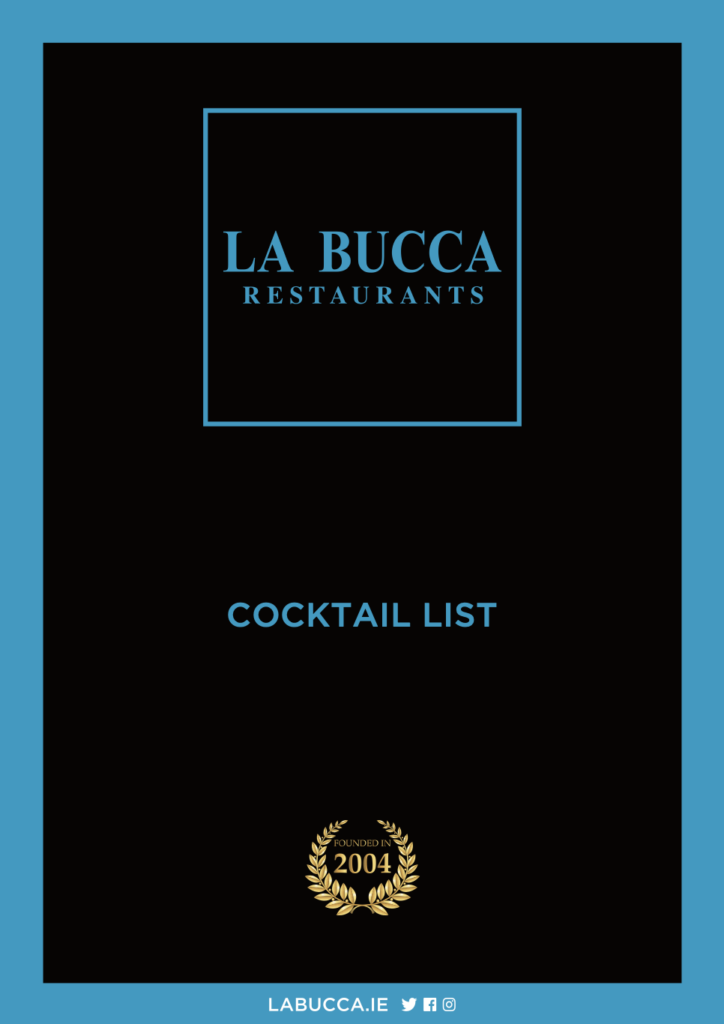 Menus - La Bucca Restaurants